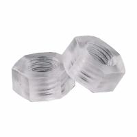 China PC Hex Jam Nuts M3-M6 DIN934 for Industrial Automation Equipment with 2.4-5mm Height Range for sale