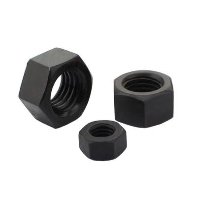 China Grade 12.9 Alloy Steel Hex Jam Nuts M4-M20 DIN 934 Standard for Industrial Machinery Fastening for sale