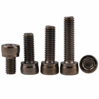 China Grade 12.9 M6 Black Nickel Plated Alloy Steel Socket Head Cap Screws - 3.98mm to 10.22mm Diameter Range for sale