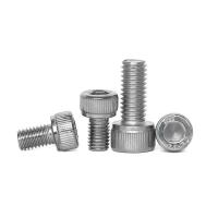 China SS304 Round Socket Head Cap Bolts M4-M20 Grade 6.8 40-100mm Length for Building Construction for sale