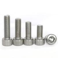 China SS304 Round Socket Head Cap Bolts M4-M20 Grade 6.8 40-100mm Length for Building Construction for sale