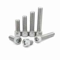China 316 Stainless Steel Socket Head Cap Screws M20 Size 5-100mm Length ANSI Standard Industrial Fasteners for sale