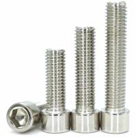 China 316 Stainless Steel Socket Head Cap Screws M20 Size 5-100mm Length ANSI Standard Industrial Fasteners for sale