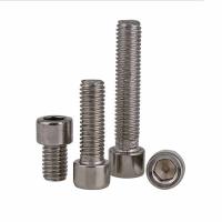 China M2-M12 Titanium Socket Head Cap Screws Grade 4.8 for Electric Equipment - 4-100mm Length Range for sale