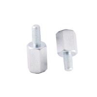 China M4 Zinc Plated Male-Female Hex Standoffs Grade 4.8 - 7mm Hex Size with Multiple Length Options for sale