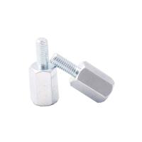China M4 Zinc Plated Male-Female Hex Standoffs Grade 4.8 - 7mm Hex Size with Multiple Length Options for sale