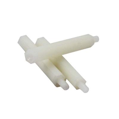 China Nylon Male-Female Threaded Hex Standoffs M3 M4 Sizes 5-50mm for Computer Chassis and Electronics for sale