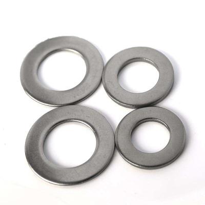 China 316 Stainless Steel Flat Washers DIN934 Gr5 M2-M24 Size Range with 0.5-4.0mm Thickness for sale