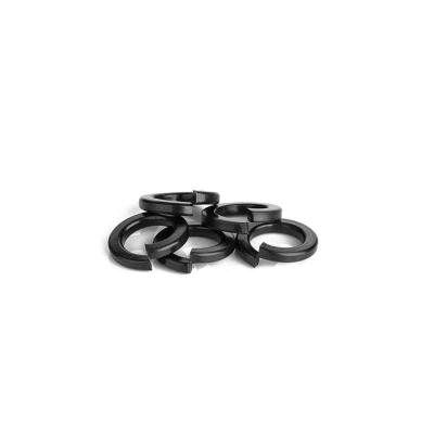 China Black Alloy Steel Split Lock Washers M2-M30 Grade 8.0 with 0.5-7.5mm Thickness for Machine Bolts for sale