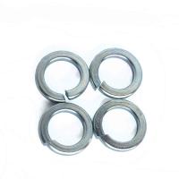 China M3-M20 Grade 4.8 Blue White Zinc Split Lock Washers 0.8-4.1mm Thickness Anti-Loosening for sale