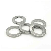 China M3-M20 Grade 4.8 Blue White Zinc Plating Split Lock Washers - 0.45mm to 1.5mm Thickness for sale