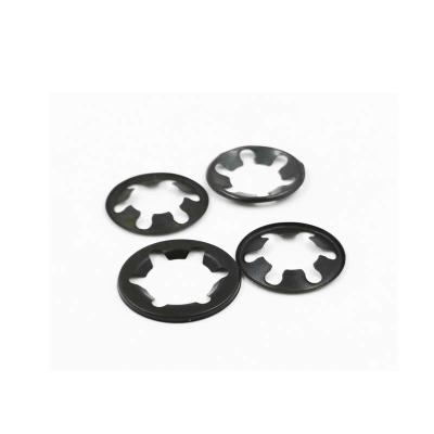 China Grade 4.8 Black Oxide Stainless Steel Starlock Push-On Washers M3 to M16 Size DIN137A Standard for sale