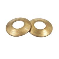 China Stainless Steel DIN9250 Brass Serrated Tooth Knurled Disc Spring Washer - M2 to M24 Size Range, DIN137A Standard for sale