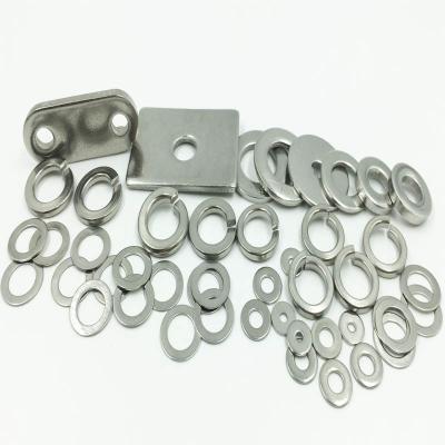 China 304 Stainless Steel Washers M3-M16 with Two Holes - ASTM DIN ISO Certified Stamping Parts for sale