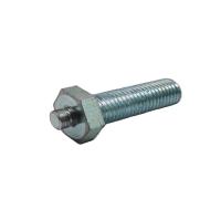 China Zinc Plated M2-M20 316 Stainless Steel Hex Head Bolt Fastener Full Thread DIN7982 for Automotive Wheels for sale