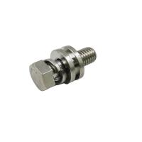China Grade 4.8 316 Stainless Steel Hex Head Bolt Screw M3-M24 with Spring Washer - Custom OEM Fastener for sale
