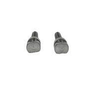China SS304 DIN7982 Flat Square Head Bolts M3-M24 Knurled Body Fine Thread Industrial Fasteners for sale