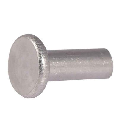 China Aluminum Flat Head Solid Rivets Grade 6.8 M3-M6 5-30mm for Automation Equipment for sale