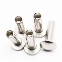 China Grade 4.8 Zinc Plated Hollow End Rivets M3-M16 Size 6-60mm Stainless Steel Fasteners for sale