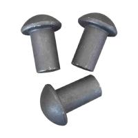 China Alloy Steel Button Head Solid Rivets M2-M24 Grade 4.8 ROHS Compliant 8-150mm Length for sale