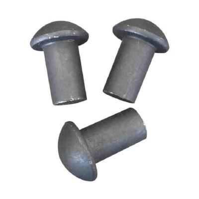 China Alloy Steel Button Head Solid Rivets M2-M24 Grade 4.8 ROHS Compliant 8-150mm Length for sale