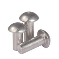 China M6 Aluminum Stainless Steel Solid Rivets Domed Head Gr6.8 ROHS 4-30mm Length for Equipment for sale