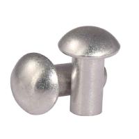 China M6 Aluminum Stainless Steel Solid Rivets Domed Head Gr6.8 ROHS 4-30mm Length for Equipment for sale