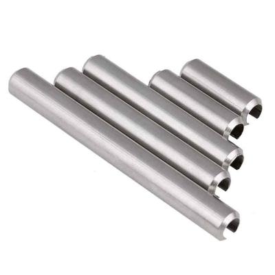 China M8 304 Stainless Steel Slotted Spring Pins DIN7982 1.5mm Thickness 16-80mm Length for sale