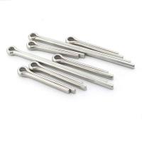 China 304 Stainless Steel M10 Cotter Pins 19mm Diameter 50-120mm Length Industrial Fasteners for sale