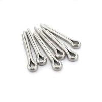 China 304 Stainless Steel M10 Cotter Pins 19mm Diameter 50-120mm Length Industrial Fasteners for sale