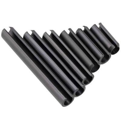 China M10 Alloy Steel Slotted Spring Dowel Pin DIN7982 - M10 Size with 16-80mm Length Options for Industrial Equipment for sale