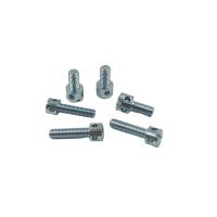 China Electrical Contact Slotted Sealing Set Screws Grade 8.8 M2-M24 Size Range with Drilled Hole Head Capstan Design for sale