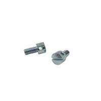 China Electrical Contact Slotted Sealing Set Screws Grade 8.8 M2-M24 Size Range with Drilled Hole Head Capstan Design for sale