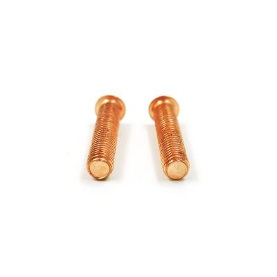 China Low Nickel Stainless Steel Spot Welding Screw M3-M12 Size Range 10-110mm Length for Industrial Fastening for sale