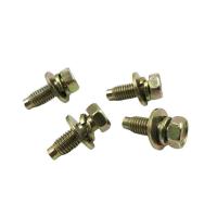 China DIN7982 Hex Head Self Drilling Screw 6mm Stainless Steel with EPDM Washer for Industrial Applications for sale