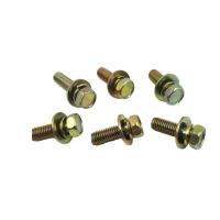 China DIN7982 Hex Head Self Drilling Screw 6mm Stainless Steel with EPDM Washer for Industrial Applications for sale