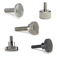 China High Precision GB Stainless Steel Flat Head Screws Thumb Screw M2-M30 for sale