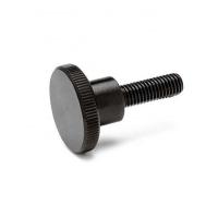 China SS201 Flat Head Electrical Screws , Grade 6.8 Brass Knurled Thumb Screw for sale