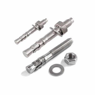 China Concrete Through Wedge Anchor Bolt M20 ASTM Wall Anchor Bolt for sale