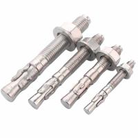 China Concrete Through Wedge Anchor Bolt M20 ASTM Wall Anchor Bolt for sale