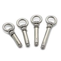 China M8 M10 M12 Stainless Steel Sleeve Expansion Concrete Lifting Eye Bolt Anchor 40-200mm Length for sale