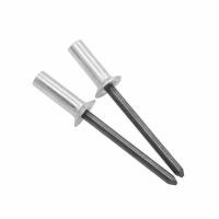China Galvanized Steel Close End Blind Pop Rivets M3-M16 Size 6-200mm for Chair Manufacturing for sale