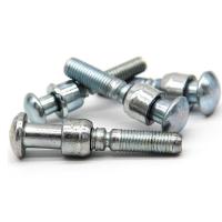 China Zinc Plated SS302 Round Head Rivets Magna Grip Huck Lock Bolt - 1/2
