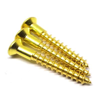 China Brass Self Tapping Screws M4 M5 M6 304 Stainless Steel Drywall Screws ISO Certified for sale