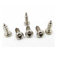 China Tamper Proof Self Tapping Security Screws M0.6-M16 Thread 410 Stainless Steel Triangle Head Anti-Theft Fasteners for sale