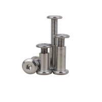 China 304 Stainless Steel M20 Hex Socket Head Screw JIS Male Female Thread Fastener 20mm for sale