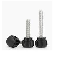 China M16 Knurled Thumb Screw 1/4-20 UNC Thread SUS316 Flat Head for sale