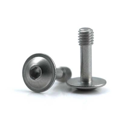 China SUS316 Half Thread Hex Socket Captive Panel Screw 40mm Length M2-M20 Diameter Range for sale