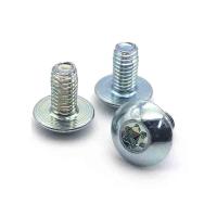 China Stainless Steel Button Head Socket Cap Screws M2-M6 Size 4-80mm Length Galvanized ANSI Standard for sale