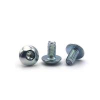 China Stainless Steel Button Head Socket Cap Screws M2-M6 Size 4-80mm Length Galvanized ANSI Standard for sale